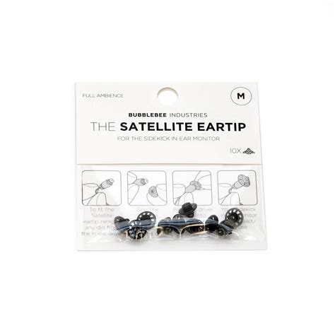 Bubblebee Industries The Sidekick Satellite Eartip 10 Pack Medium Soundspeed