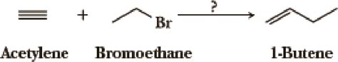 using your reaction roadmap as a guide show how to convert acetylene