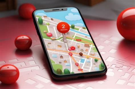 Premium Photo Google Maps In Animated Motion On Mobile Vivid