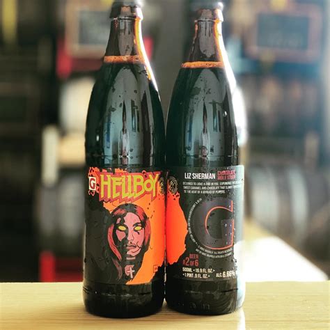 Gigantic Brewing To Release 2nd Hellboy Beer Liz Sherman Mole Chili Stout