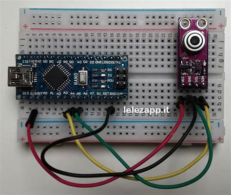Termometro Infrarossi Con Sensore MLX90614 E Arduino Nano Lelezapp
