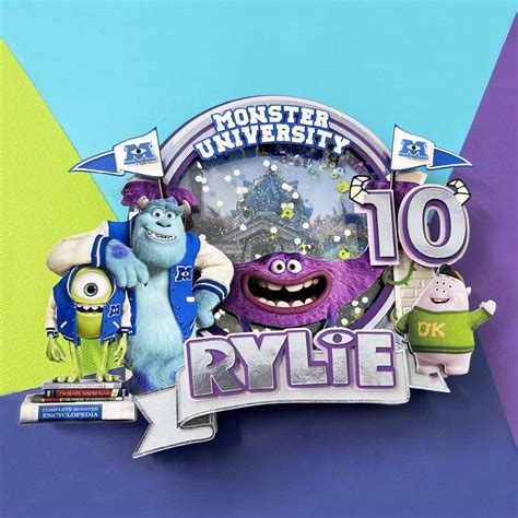 This Monster University Theme Fits Perfect In “back To School” 📓📏🖍️