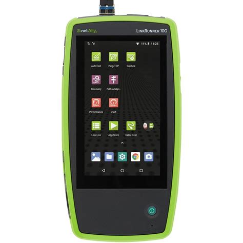 Netally Linkrunner Lr10g 100 Network Testing Device Network Testing Twisted Pair Cable