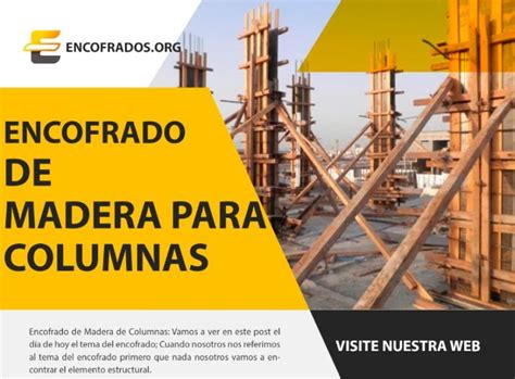 Encofrado De Madera Para Columnas