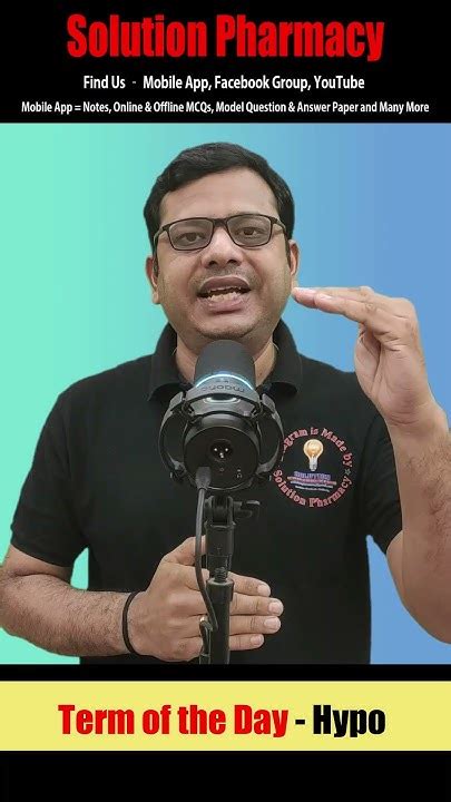 Hypo Meaning In Medical Terminology Youtube