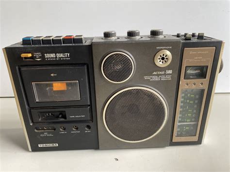 Yahooオークション ⑱t663 Toshiba 東芝 ラジオカセットレコーダー