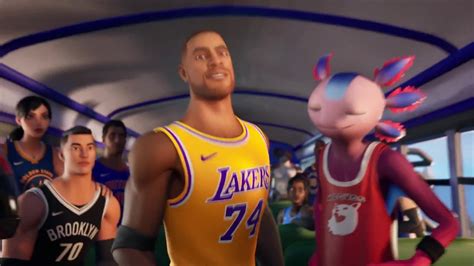 Fortnite Nba Crossover Zeigt Sich Im Trailer
