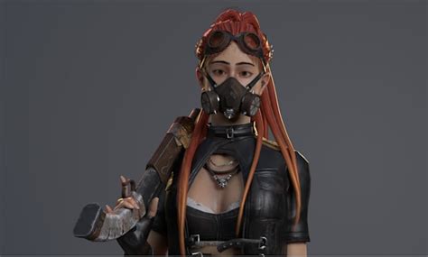 Build 3d Stylized Charactermorphrig 3d Blendshapensfw Toggle2d To