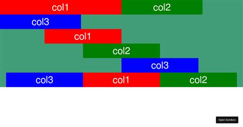 Styled Bootstrap Grid Codesandbox