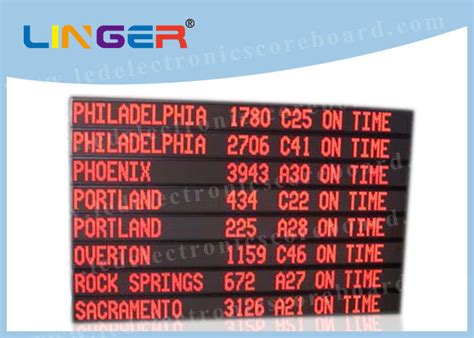 Single Red Color Led Programmable Scrolling Sign Led Scrolling Message Board Lines