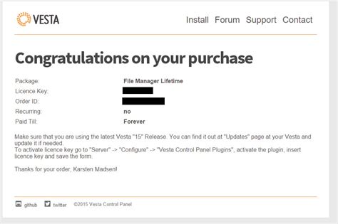 Vestacp Web File Manager Plugin Review
