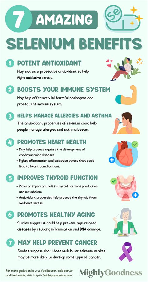 Selenium Benefits On Skin At Pam Calhoun Blog