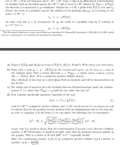 Solved Let F RnR Be A C Function And T RnRn T Y By B Chegg Com