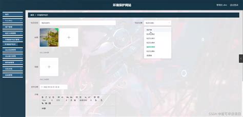 Java计算机毕业设计环境保护网站（附源码springboot开题论文部署）环境保护网毕业设计 Csdn博客