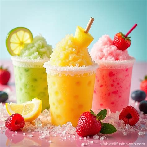 Fresco Y Refrescante Fondo De Raspados Stable Diffusion Online
