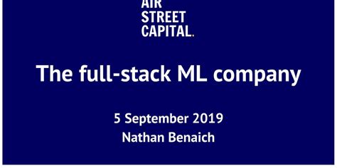 The Case For Building A Full Stack Machine Learning Company