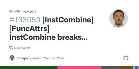 Instcombine Funcattrs Instcombine Breaks `initializes` Attribute