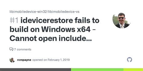 idevicerestore fails to build on windows x64 cannot open include file unistd h · issue 1