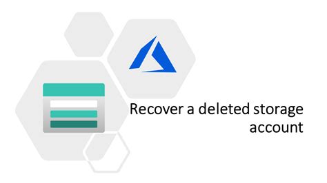 Recover A Deleted Storage Account Azure Achraf Ben Alaya