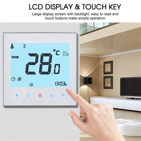 Electric Heating Thermostat Smart Wifi Digital Tem Grandado