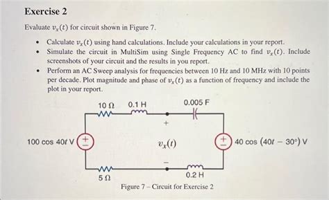 Solved Evaluate Vx T For Circuit Shown In Figure Chegg