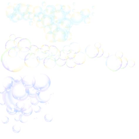 Simulation Mousse Colored Foam Bubbles Simulation Foam Bubble Png