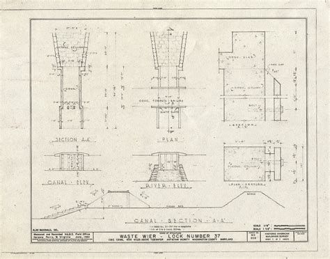Blueprint Habs Md22 Antiv7 Sheet 1 Of 1 Chesapeake And Ohio Cana
