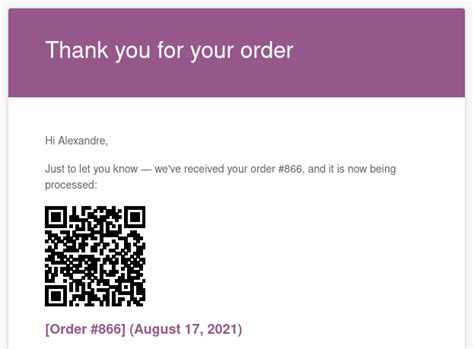 how to display the order barcode in order emails wp overnight