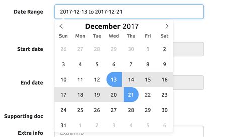 Finding A Frontend Tool An Inline Smart Datepicker Number ONE