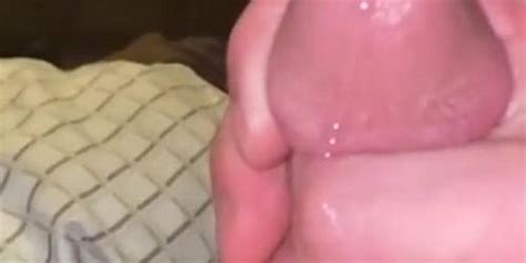 Huge White Dick Dumps Huge Load In Slow Mode Up Close