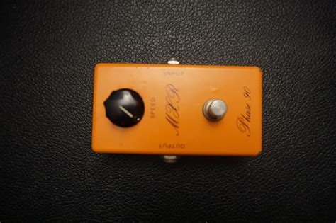 MXR MX 101 Script Phase 90 1972 1975 Orange Reverb Canada