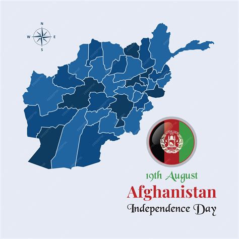 Premium Vector Afghanistan Map With Flag Afghanistan Flag Map