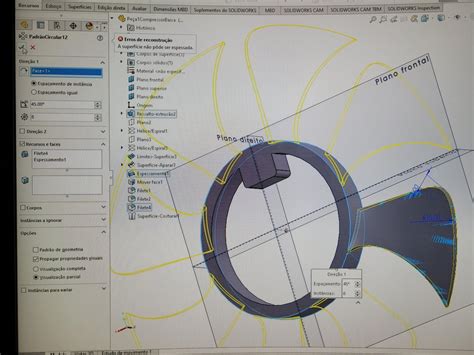 How Can I Create A Circular Pattern R Solidworks
