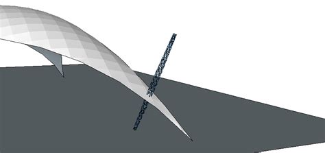 Modern Canopies In Sketchup Part 2 Sail Canopy Support