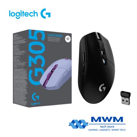 Logitech G305 Lightspeed Wireless Gaming Mouse Hero 12k Sensor 12 000 Dpi Lightweight 6