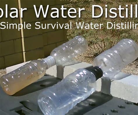 Diy Solar Water Distiller Simple Solar Water Distilling Easy Diy