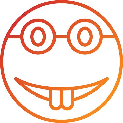 Nerd Icon Style 5729056 Vector Art At Vecteezy