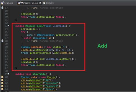 Search Combobox In Java Gui Swing Database Login Hiện Username ở Frame Khác ~ Thế Giới Giải Mã
