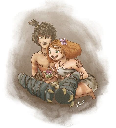 The Croods ~ Another Tomorrow Guy And Eep Aww Disney Animation