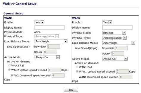 Dual Wan And Bandwidth Management Draytek Faq