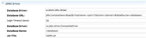 Enabling Tibco® Data Virtualization Jdbc Connections In Tibco Businessworks Tdv Tibco Community