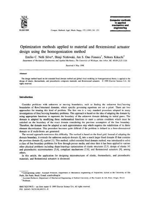 Optimization Methods Applied To Material And Flextensional Actuator Design Using The
