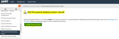 Ssh Password Authorization Tweak