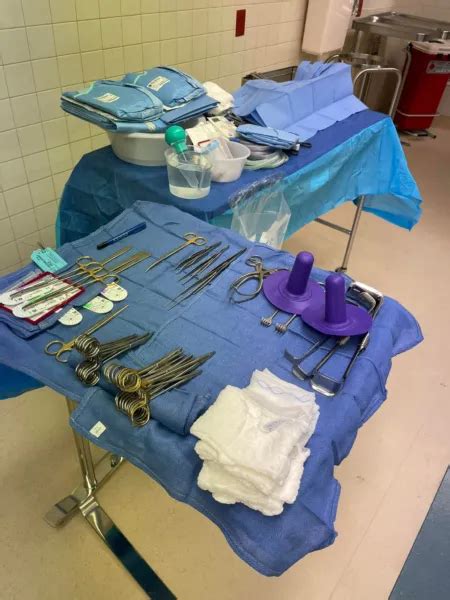 Simple Mastectomy Mayo Stand And Back Table Setup Cstsetup