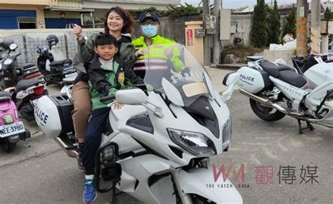 臺西警重機威風登場 台灣胡蘿蔔日成治安宣導焦點
