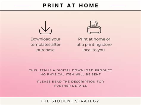 Simple Assignment Checklist For Students Printable Assignment Planner