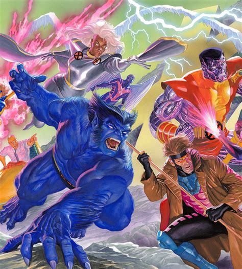 X Men 60th Anniversary Tribute Alex Ross Art
