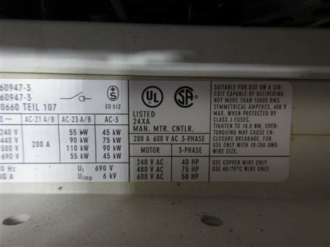 Tc Onoff Switch Iec 60947 3 Vde0660 Teil 107 36990101 D6 06hs F55 D