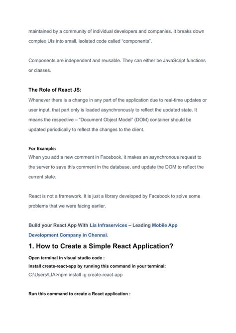 Fundamental Concepts Of React Js Pdf