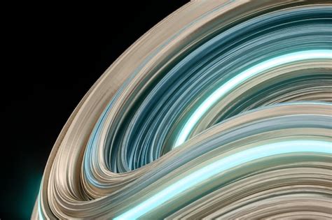 Premium Photo Colorful Round Geometry Gradient Curve Background 3d Rendering